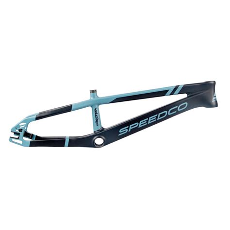 Speedco Velox Evo Carbon Bmx Race Frame Matte Blue Jandr Bicycles Inc