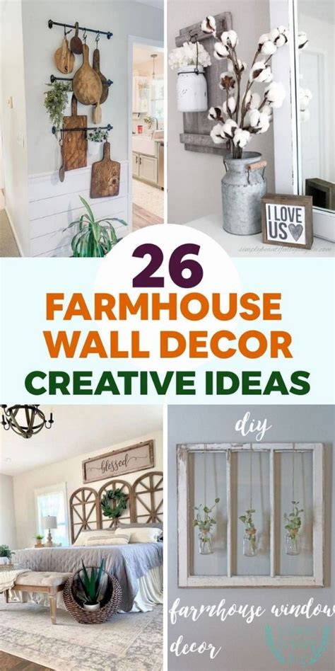 Diy Farmhouse Ideas Large Farmhouse Wall Decor Farmhouse Decoration Ideas Rustic Country