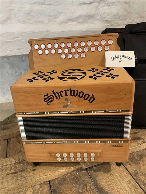Sherwood Pendle Dg Melodeon For Sale Red Cow Music York Uk