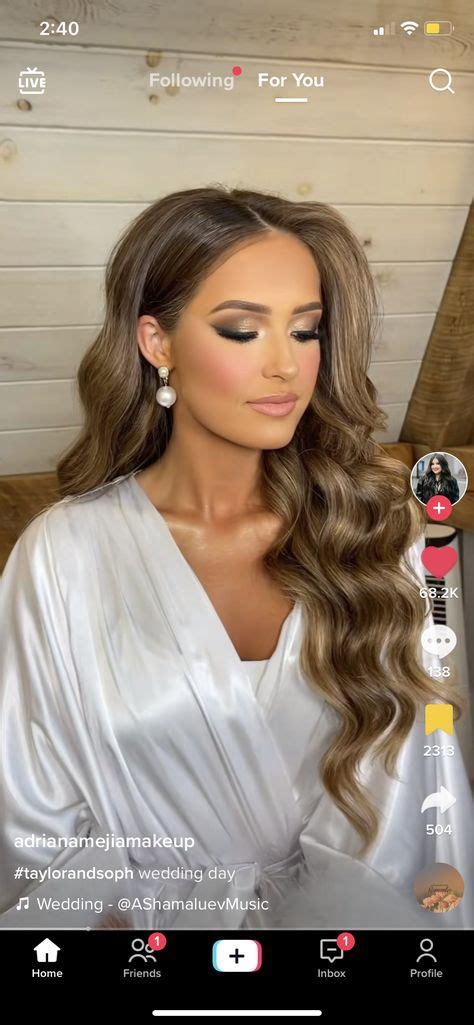 Pin By Pinner On Bridal Hair And Makeup Bridesmaid Hair Makeup Glam