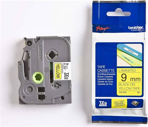 Genuine Brother Tze 621 9mm Standard Laminated Label Tape Replacement
