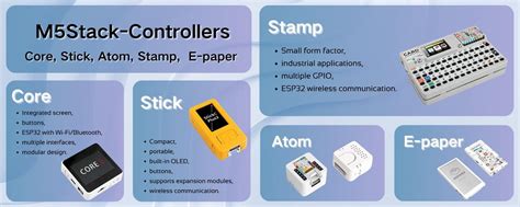 what is the difference between m5stack controllers？ openelab