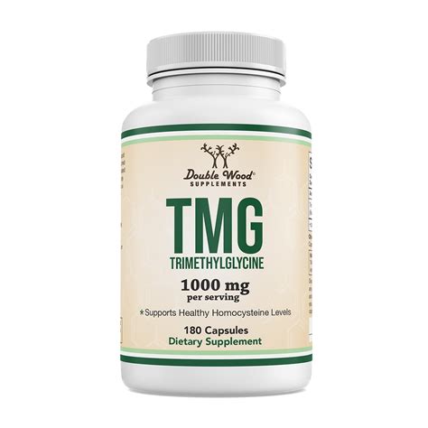 Double Wood Supplements Trimethylglycine Tmg Pills Supports Active