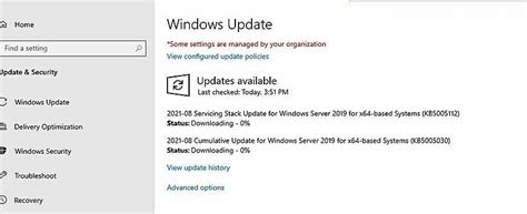 Windows Server 2019 Not Downloading Updates From Wsus Server Software