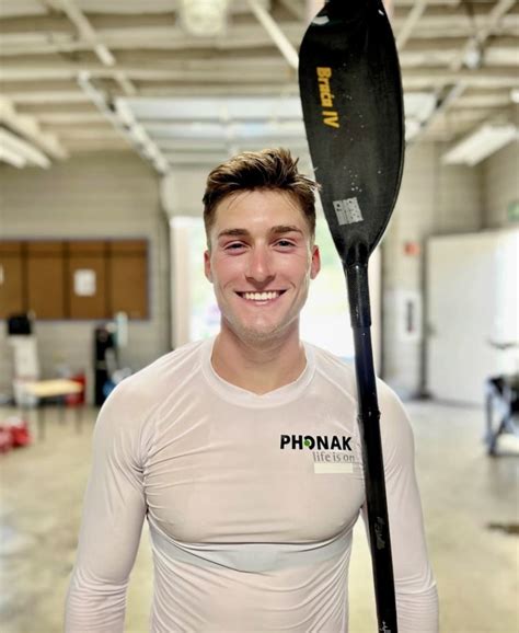 Aaron Small 22 Is Team Usas 1st Hard Of Hearing Sprint Kayaker