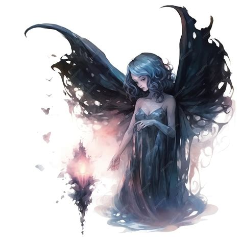 Premium Ai Image Beautiful A Shadowy Creature