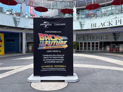 Back To The Future 40th Anniversary Screenings Coming To Universal Citywalk Orlando Wdw News Today
