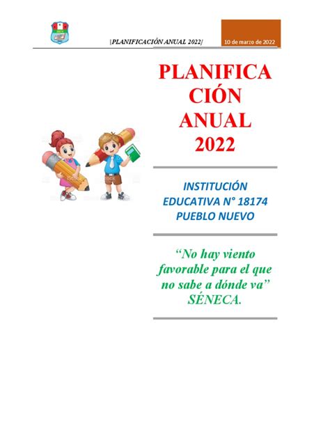 Material 3 Planificacion Anual V Cilco I E 18174 Pdf Números