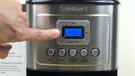 How To Set Timer On Cuisinart Coffee Maker Quick Guide Beans N Teas