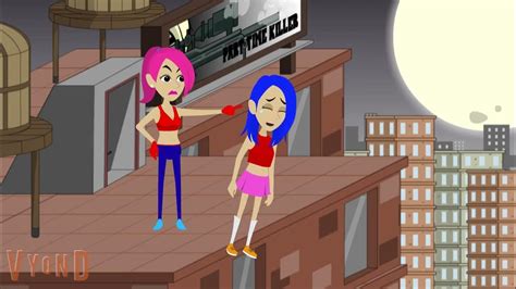 Satari Pushes Rita Off The Rooftop Back Youtube