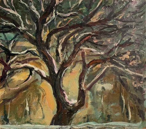 Furio Cavallini 1929 2012 Paesaggio Lalbero Spoglio Catawiki