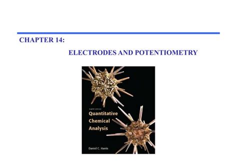 Electrodes And Potentiometry Ppt
