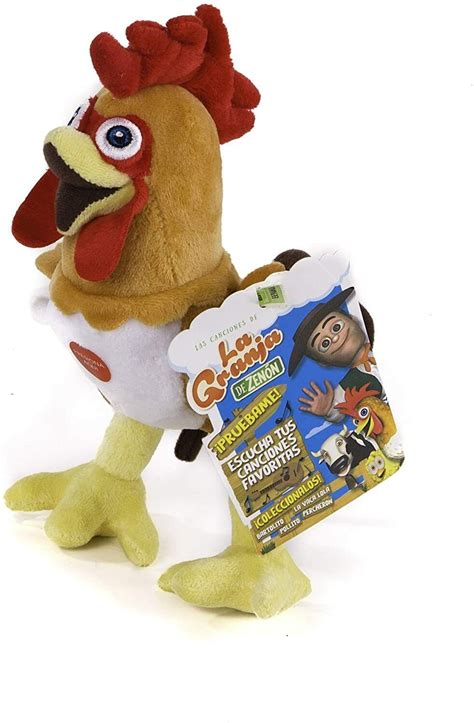 La Granja De Zenon Gallo Bartolito 8 In Musical Plush Toy El Reino