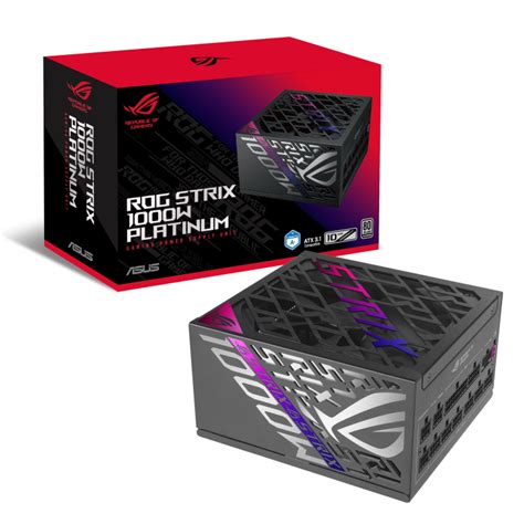 Rog Strix 1000w Platinum Power Supply Units Rog Global