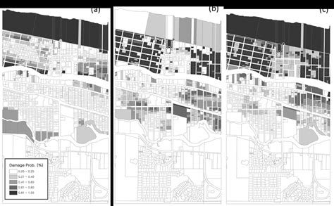 Probability Damage Maps Using Fragility Functions Based On A Depth