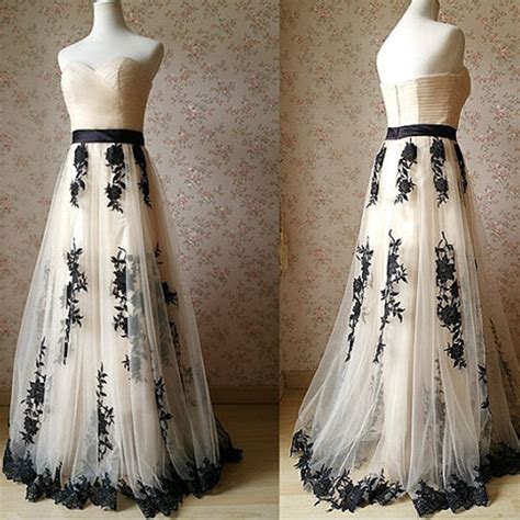 Sexy Prom Dresses Sweetheart Ankle Length Long Black Prom Dress Sexy E Anna Promdress