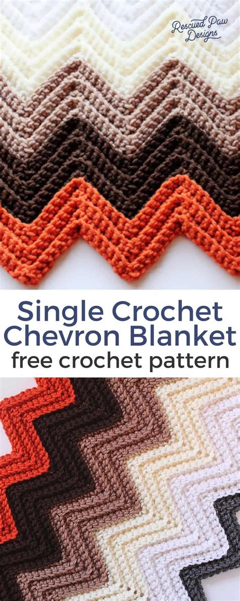 Free Crochet Chevron Patterns For Beginners Pattern Inspiration Daily