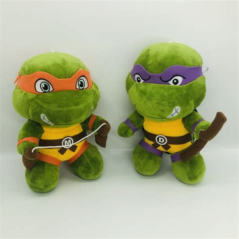 Kawaii Plush Toy Ninja Turtles Leonardo Donatello Anime Dolls Anime Characters Raffaele Mikey