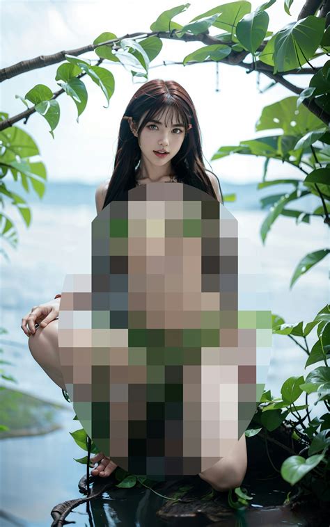 「leaf Bra」 Chichi Pui（ちちぷい）aiグラビア・aiフォト専用の投稿＆生成サイト