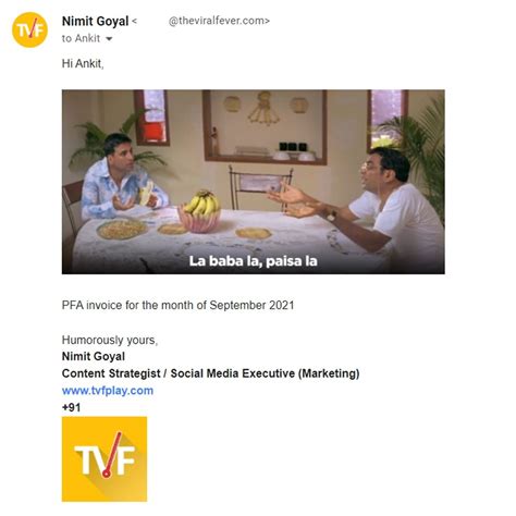 Petition To End Every Mail With Humorously Yours Nimit Goyal