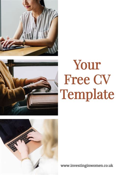 Free Cv Template For Job Seekers Easily Create An Interview Winning Cv Cv Template Free Cv