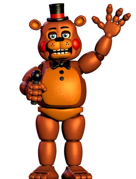 Toy Freddy Thank You Render By Crankyarcade On Deviantart