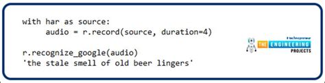 Speech Recognition System Using Raspberry Pi The Engineering Projects
