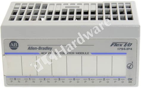 Plc Hardware Allen Bradley 1794 Ip4 Flex Io Pulse Counter 4 Ch 1224vdc