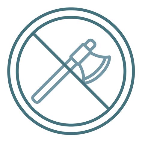 Stop Deforestation Line Two Color Icon 16869523 Vector Art At Vecteezy