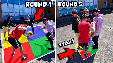 4 Square But Every Round The Square Shrinks Elimination Tournament
