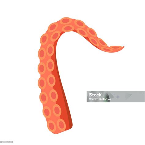 Vetores De Octopus Tentacle Vector Giant Illustration Monster Sea