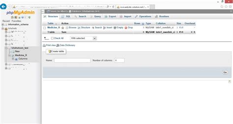 Phpmyadmin Mysql