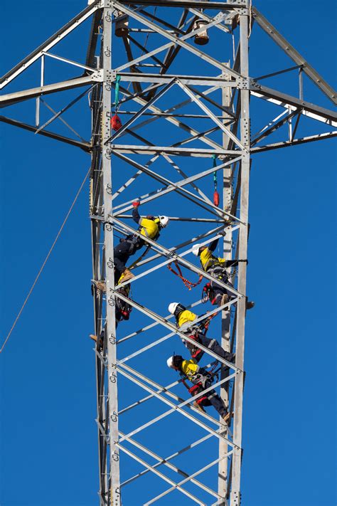 Guyed Transmission Tower Guyed Cell Tower Reliable Strong Wireless