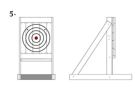 Axe Throwing Target Template
