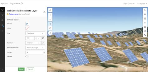 Solar Panel Symbology In Arcgis Online Scene Esri Community