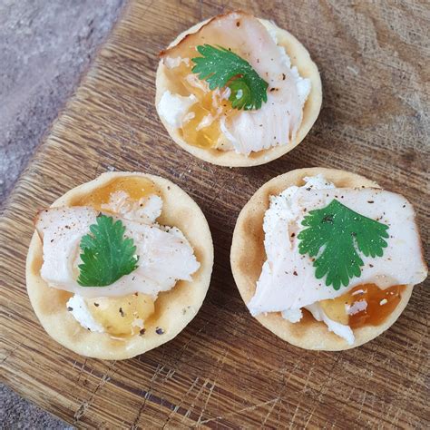 Canapé Shells Black Mountains Smokery