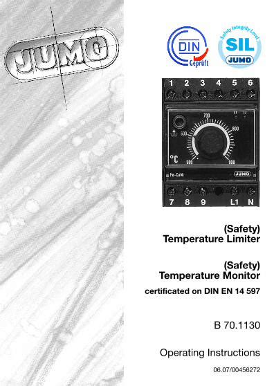 Pdf Safety Temperature Limiter Safety Temperature Safety Temperature Limiter Stb