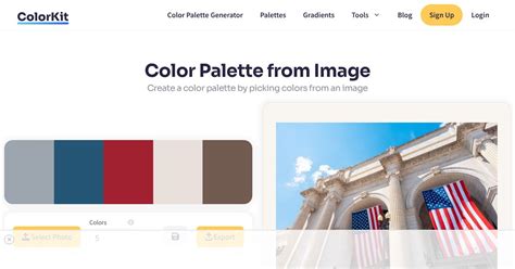 Color Palette From Image Colorkit