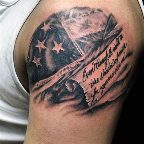 Constitution Scroll Tattoo