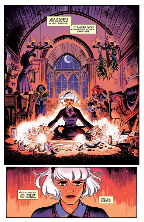 Sabrina Casts A Solstice Spell In Sabrina Holiday Special Archie Comics