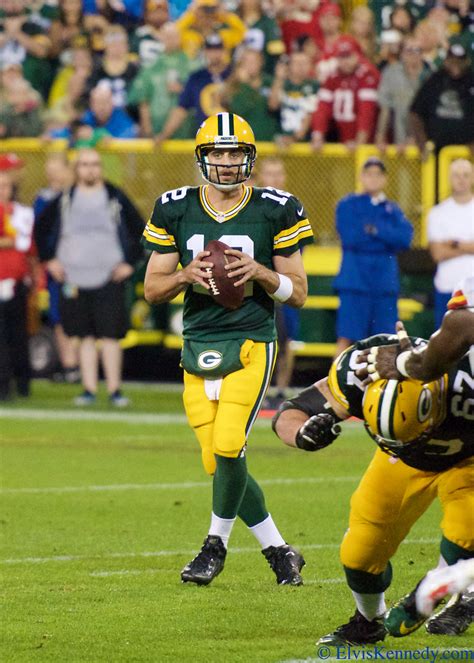 Aaron Rodgers Green Bay Packers Quarterback Aaron Rodgers Flickr