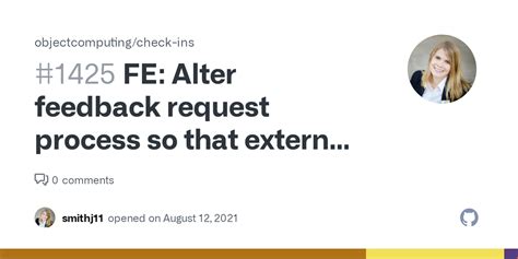 Fe Alter Feedback Request Process So That External Users Can Be Selected · Issue 1425