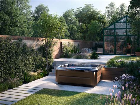 Carolina Triangle Outdoor Jacuzzi® And Living Space Ideas