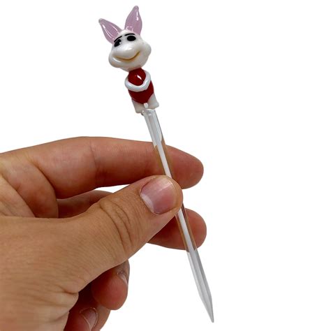 Cool Bunny Glass Dabber Fun Dabber For Concentrates Inhalco