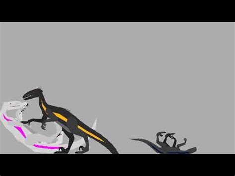 Blue And Indoraptor Vs The White Indoraptor Short Youtube