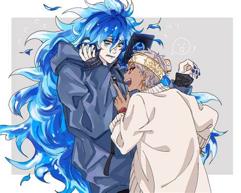Kalim Al Asim And Idia Shroud イラスト イデア ツイステッド