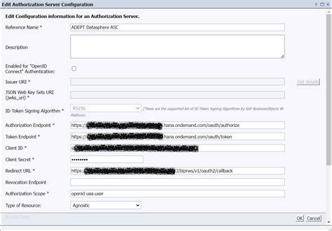 Connect Sap Web Intelligence To Sap Datasphere Analytic Models Using Oauth 2 0