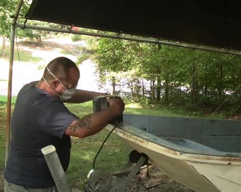 Delamination Fiberglass Repair Boston Whaler 13 Restoration Part 2