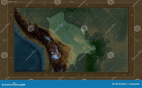 Bolivia Highlighted Composition Physical Stock Illustration Illustration Of Sucre