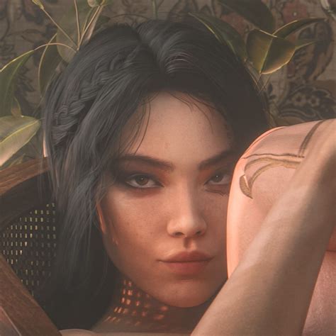 Lune Expedition 33 Very Beautiful Woman Real Curvy Women Blender Character Modeling